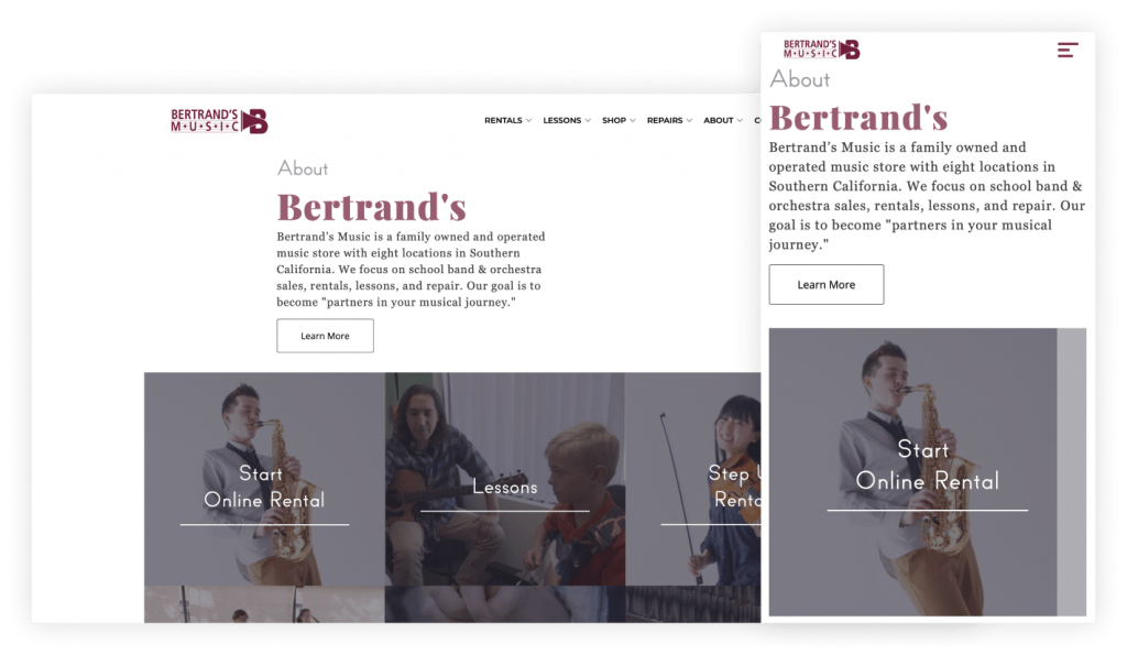 Bertrand Music School - EyeUniversal