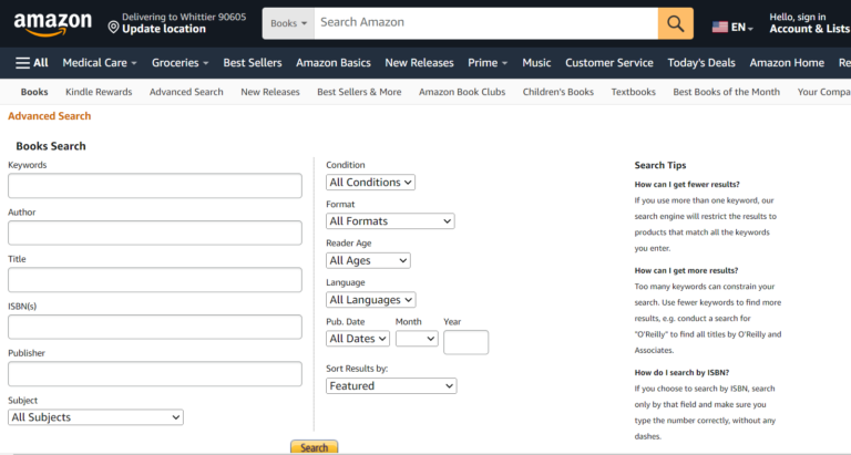 A Beginner's Guide to Using Amazon Advanced Search Effectively